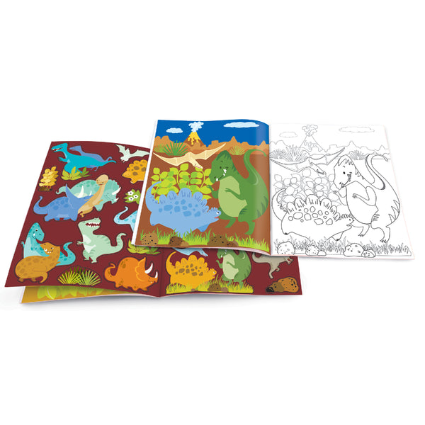 Dry Erase Coloring Book - Dinosaur World | Glamour Girlz Central ...